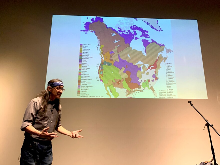 A Tewa Hopi artist shares a Native perspective on human history in ...