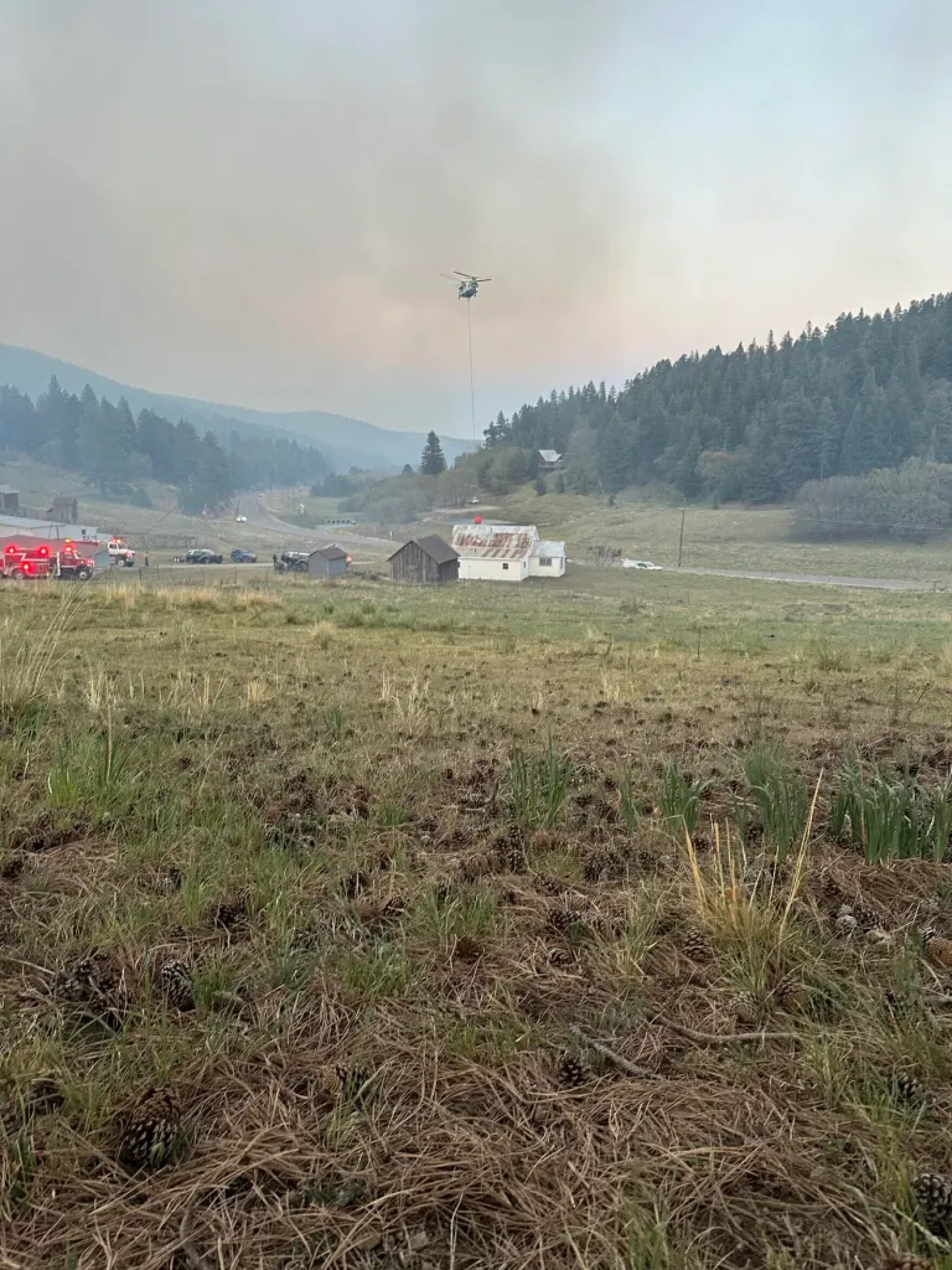 Fire crews work to contain Moser Fire near Cloudcroft | KRWG Public Media