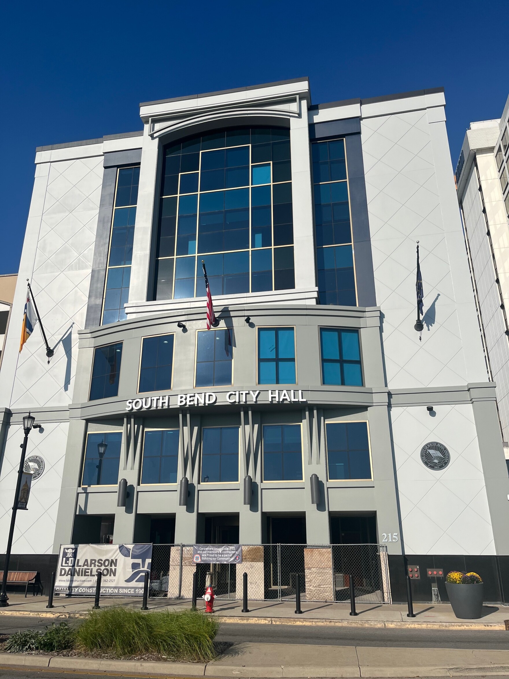 New South Bend City Hall set for Oct. 13 opening