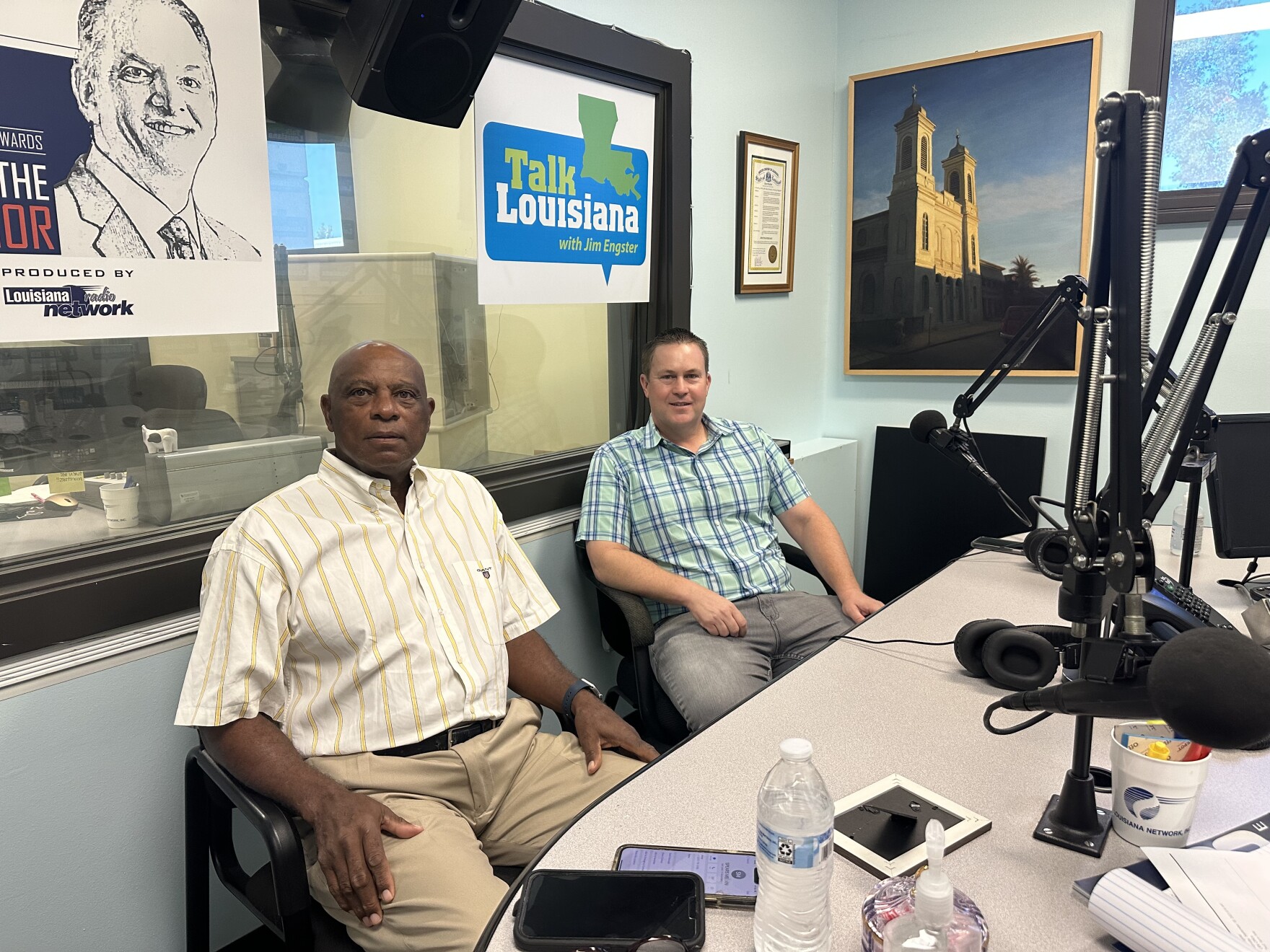 Darrell Glasper, Scott Wilfong, Tyler Bridges, Darlene Adams Rowland | WRKF