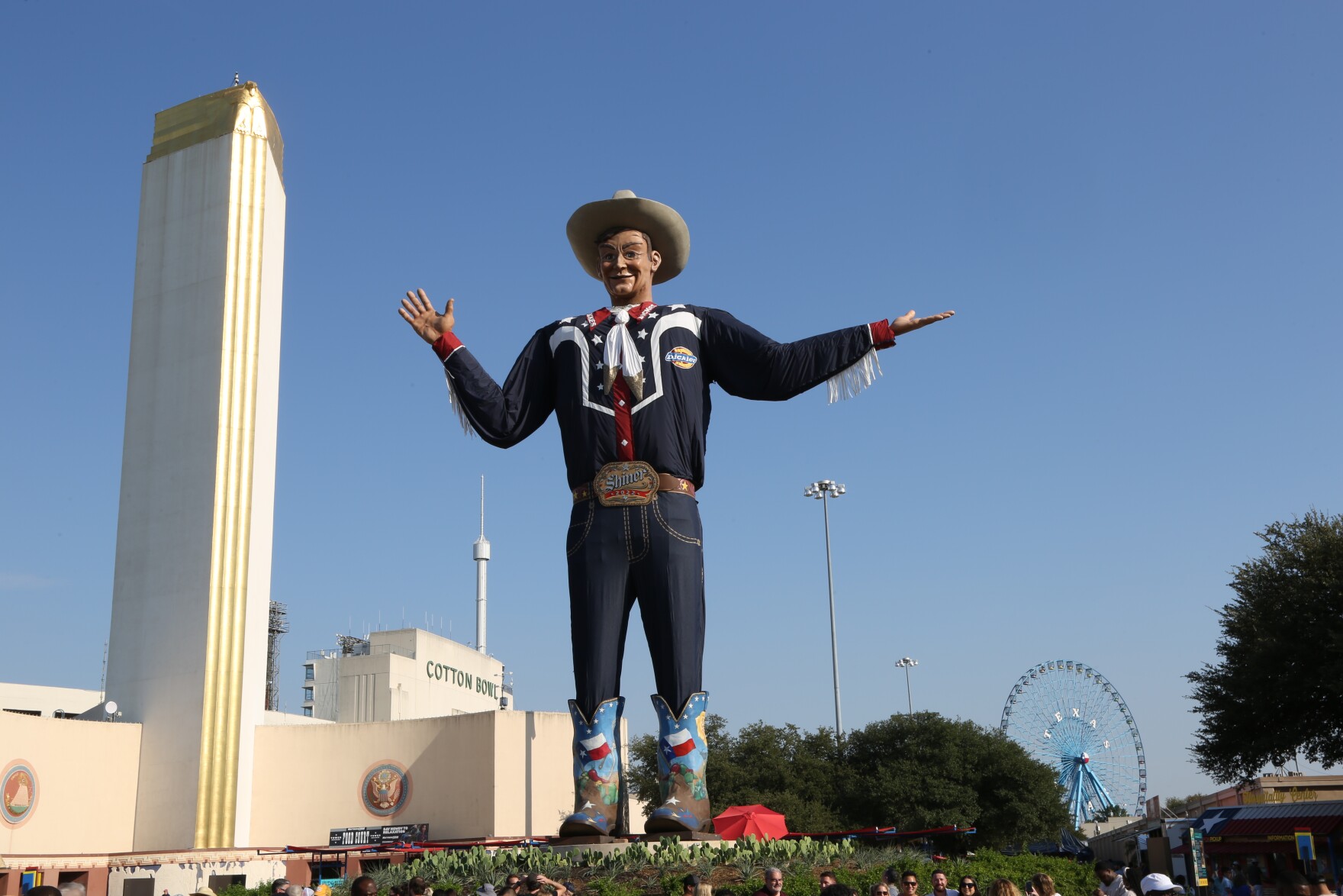 Big Tex, the iconic state fair cowboy, turns 70 (or is it 10?) | TPR