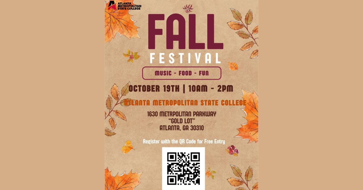 October 19, Atlanta Metropolitan State College Fall Festival & Open House