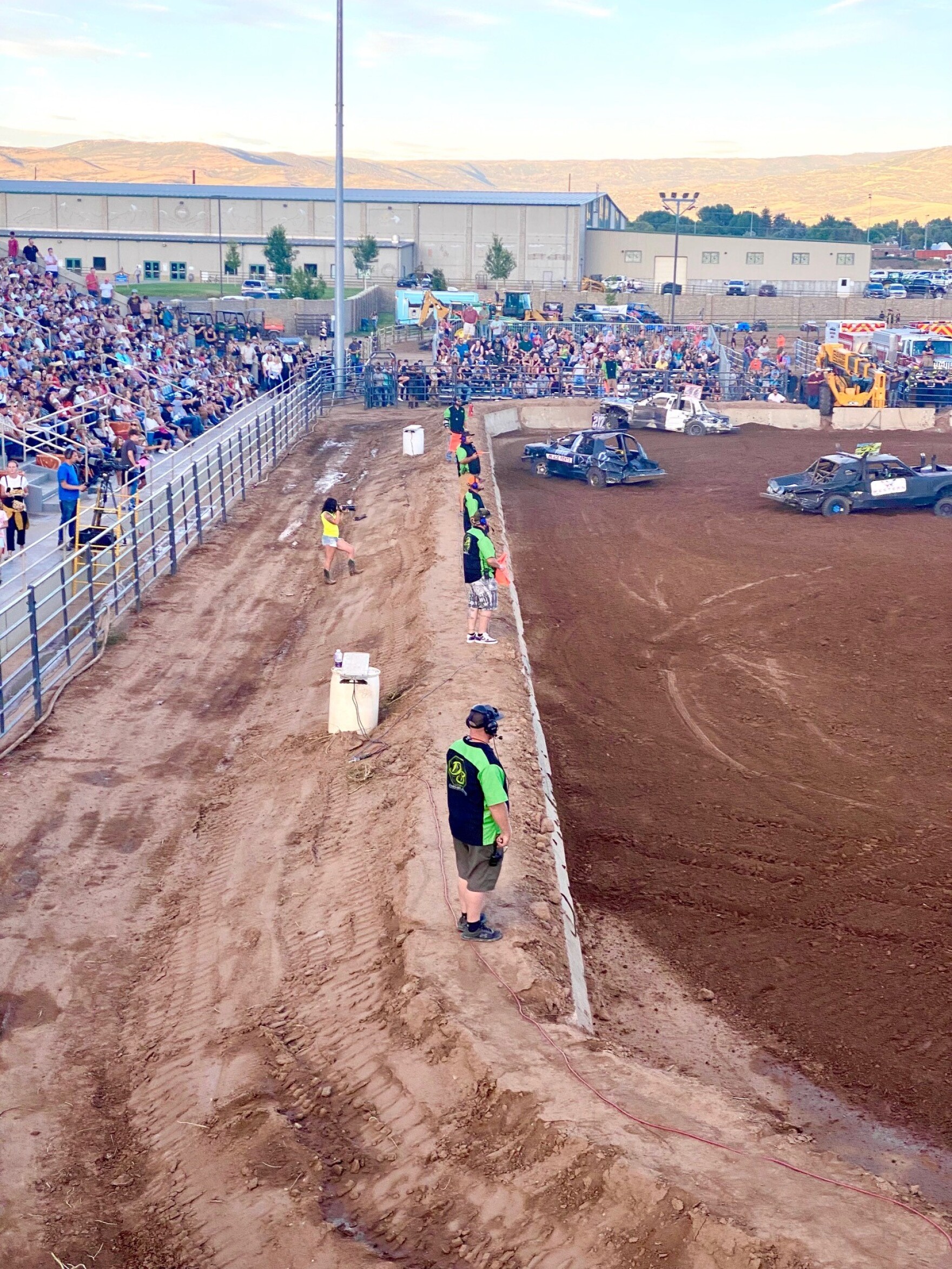 Demolition derby couple shares glimpse into raucous rally