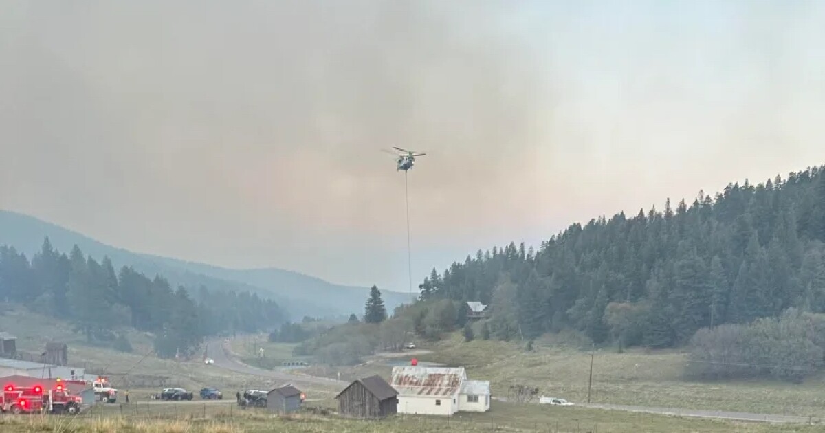 Fire crews work to contain Moser Fire near Cloudcroft | KRWG Public Media