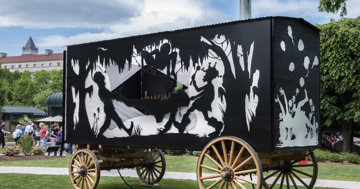 A slavery-era instrument is on the National Mall, singing 'songs of ...