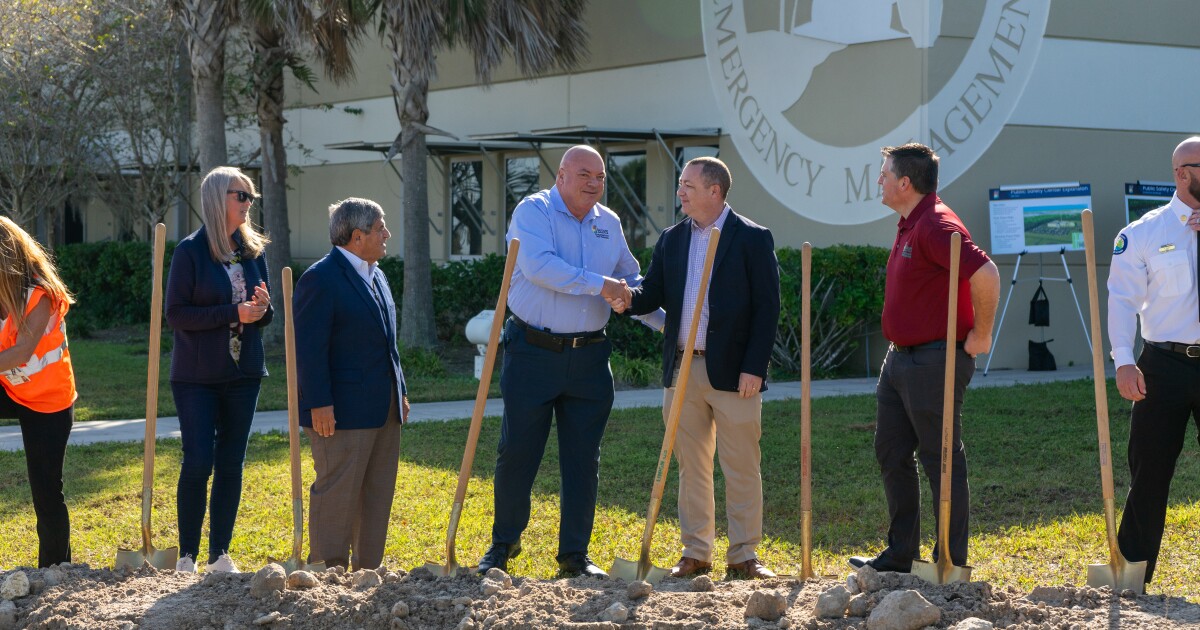 Going up! Lee County breaks ground for addition to EOC | WGCU PBS & NPR ...