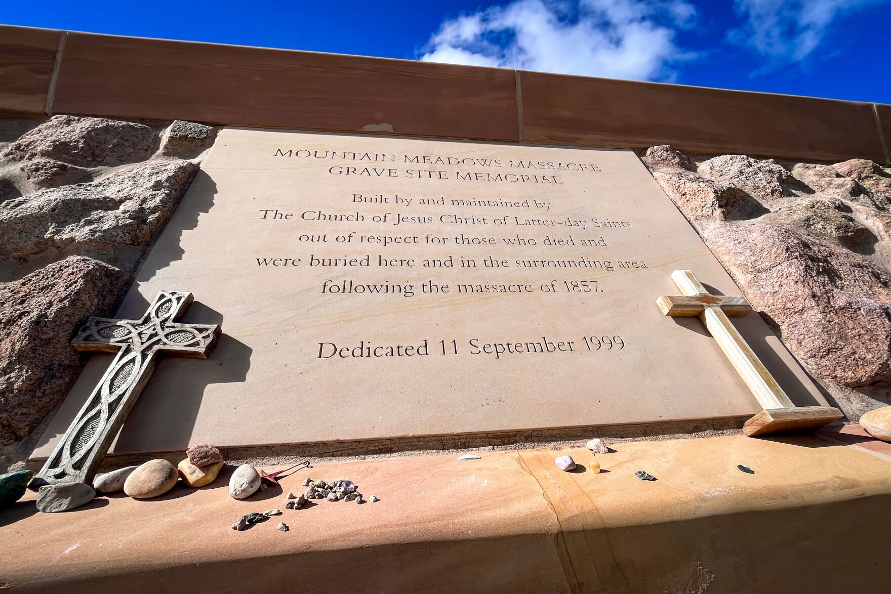 For 150 years, site markers didn’t name who committed Utah’s Mountain ...