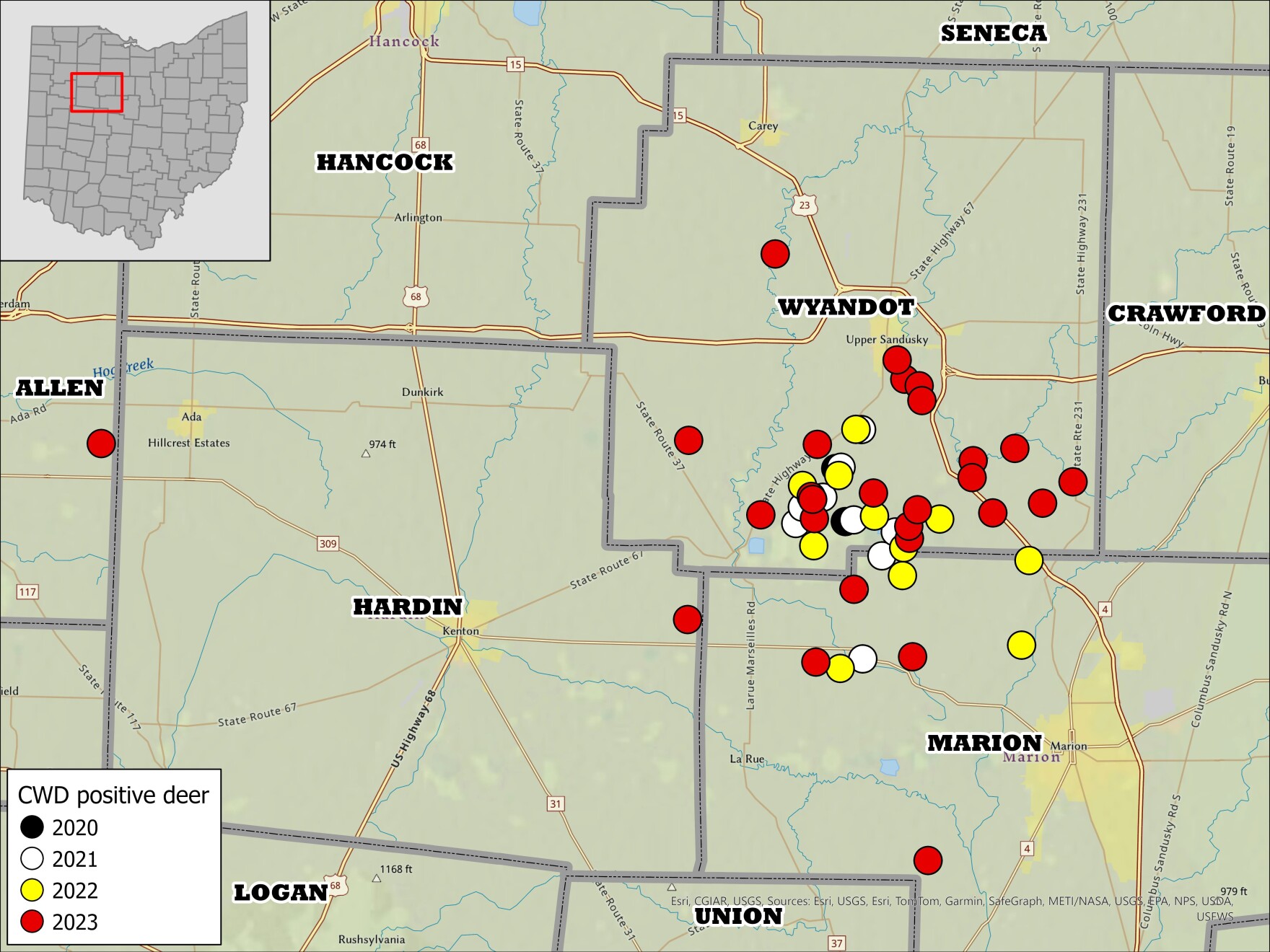 More Ohio deer are dying from Chronic Wasting Disease. Here’s why that ...
