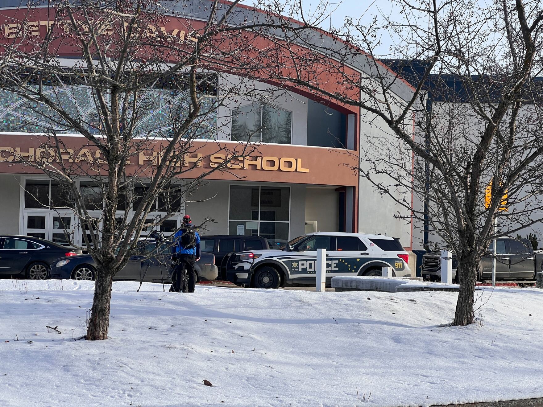 Anchorage police find no gun after rumors send 2 schools into lockdown
