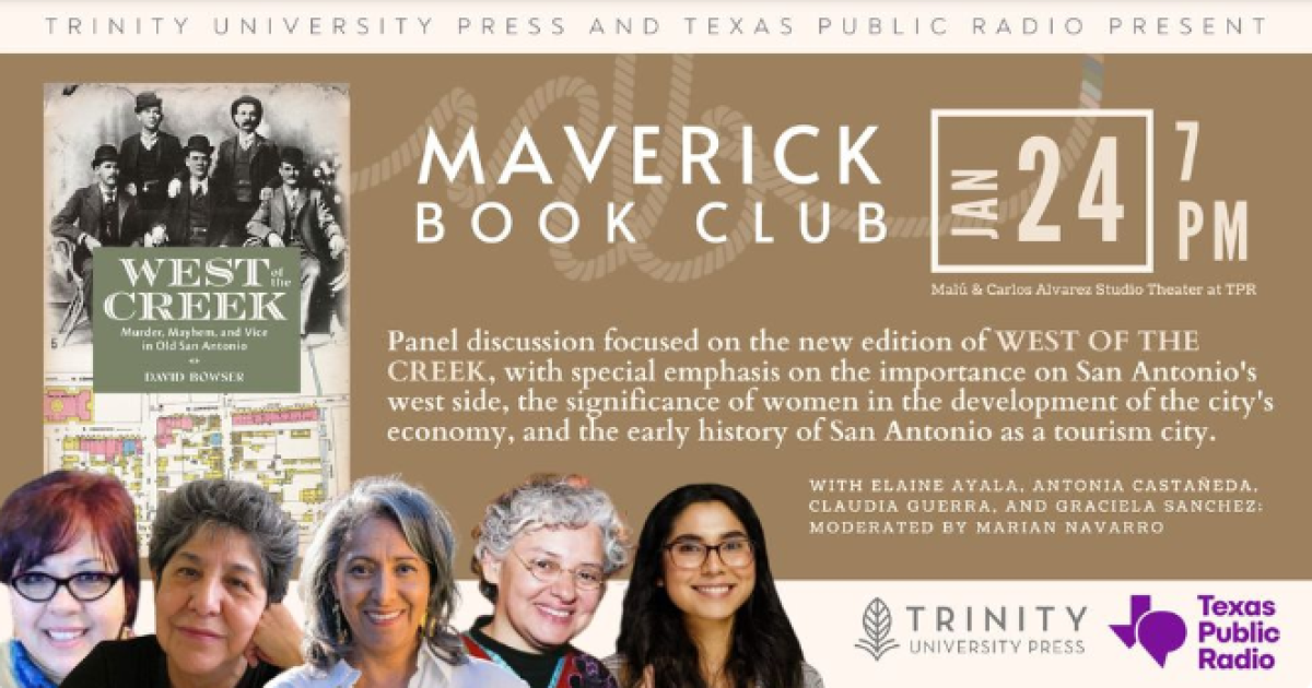 Maverick Book Club - West of the Creek | TPR