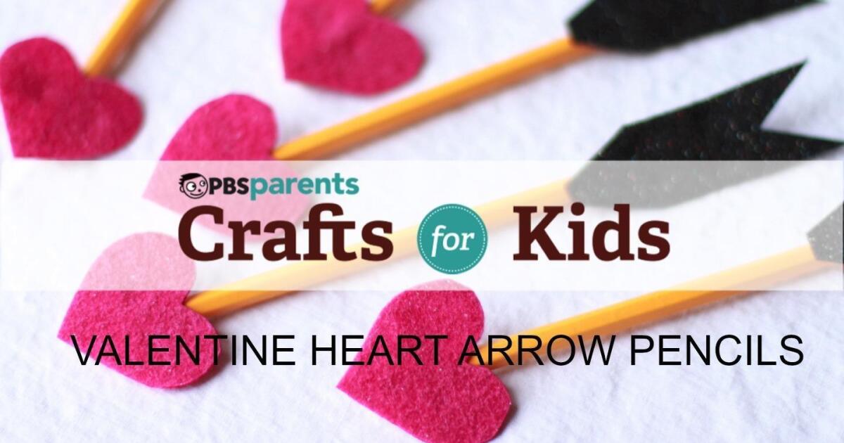 Valentine's Day Pencils