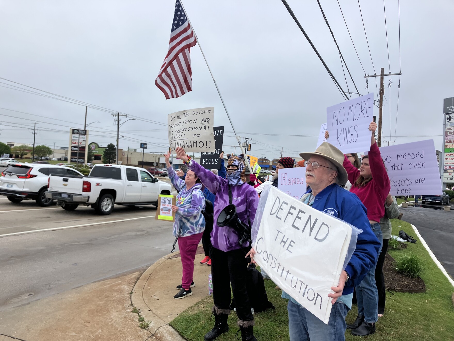 Affected by Trump, Oklahomans protest in Tulsa