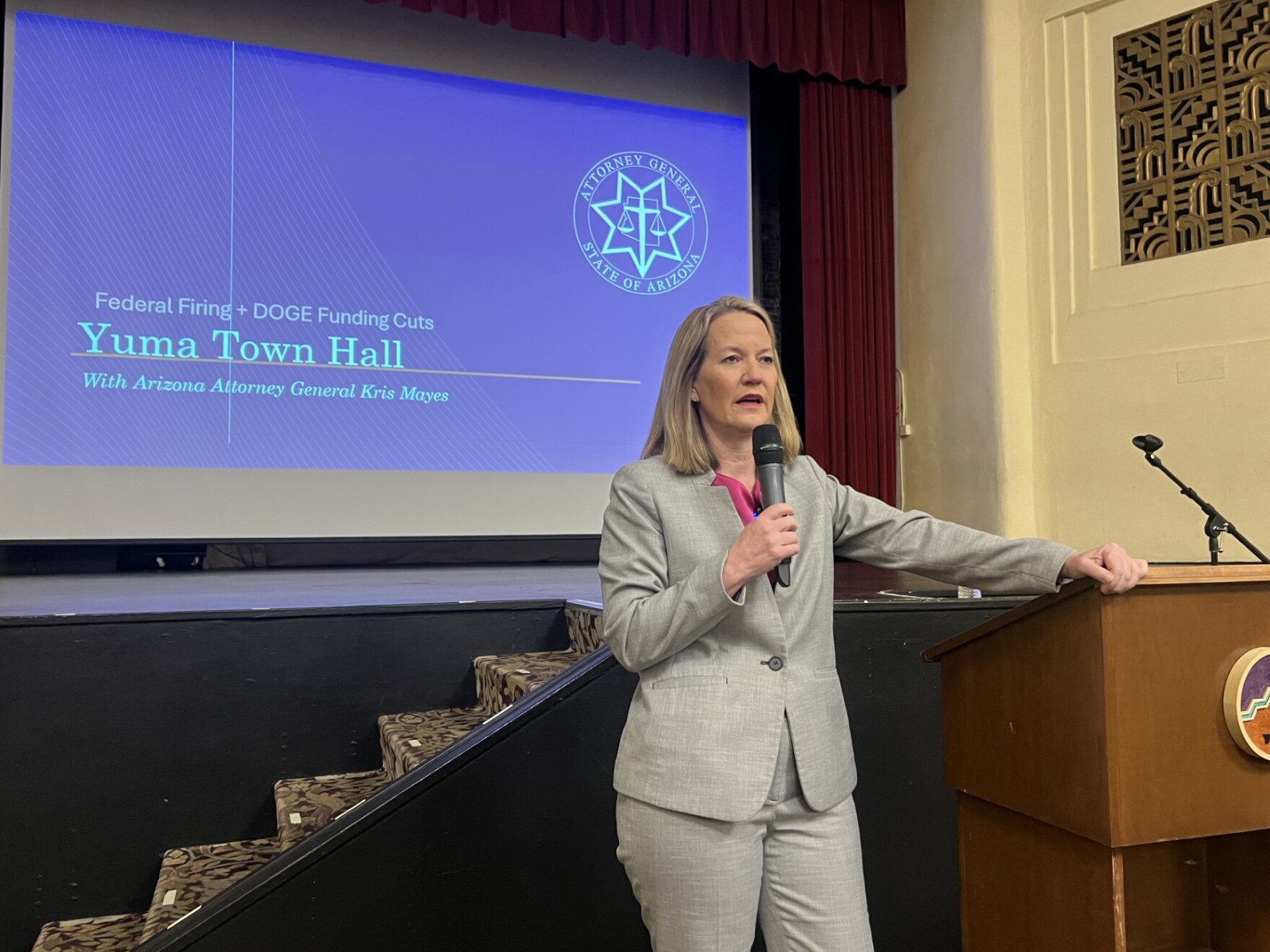 Arizona Attorney General Mayes hears from Yuma residents at town hall