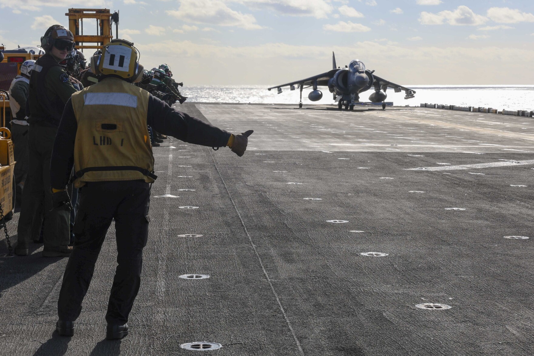 The sailors and Marines from the USS Wasp will return to Norfolk