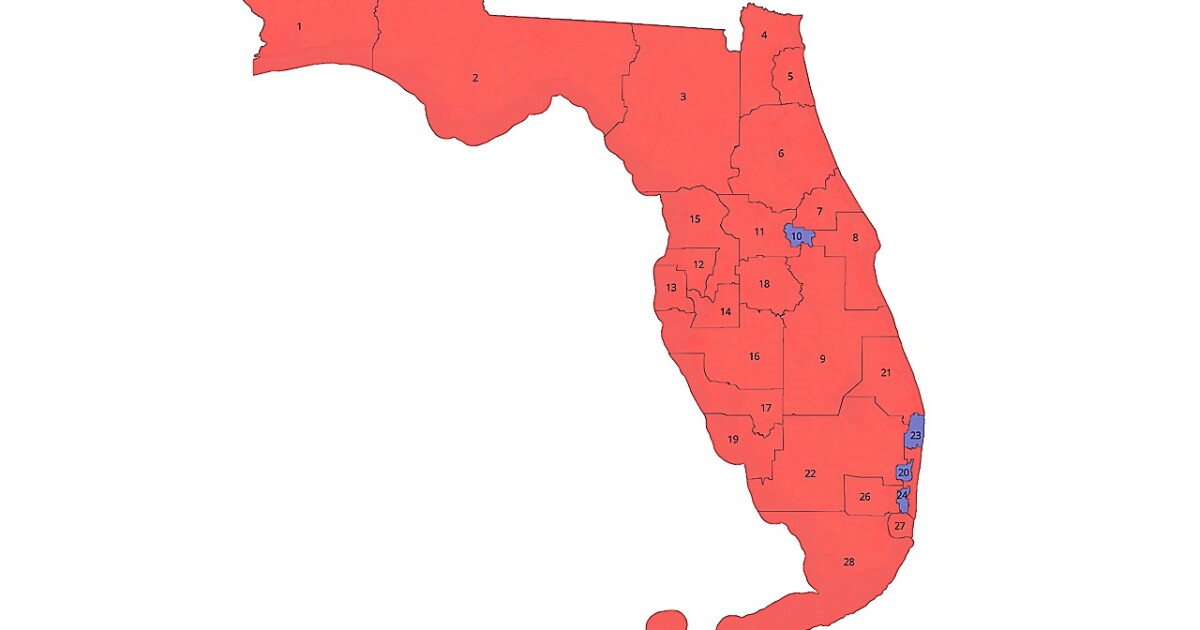 Florida Legislature approves DeSantis' US House map expanding GOP ...