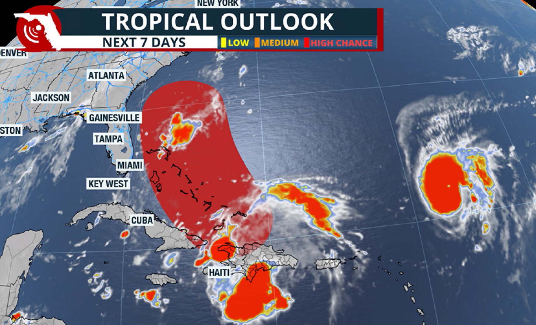 Humberto strengthens into a hurricane but all eyes on Invest 94L