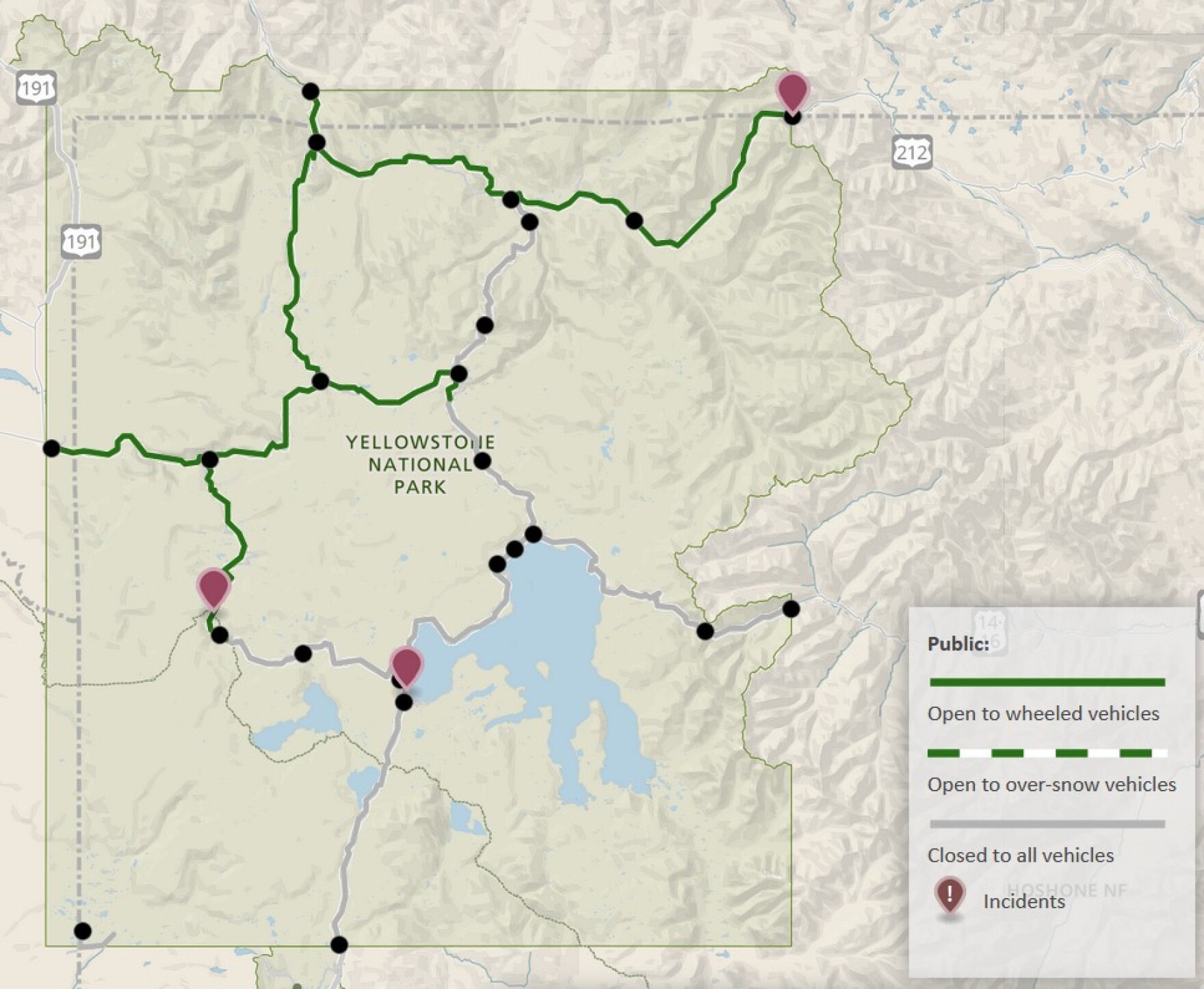 Yellowstone opens the West Entrance road. Entrance fees will be waived ...