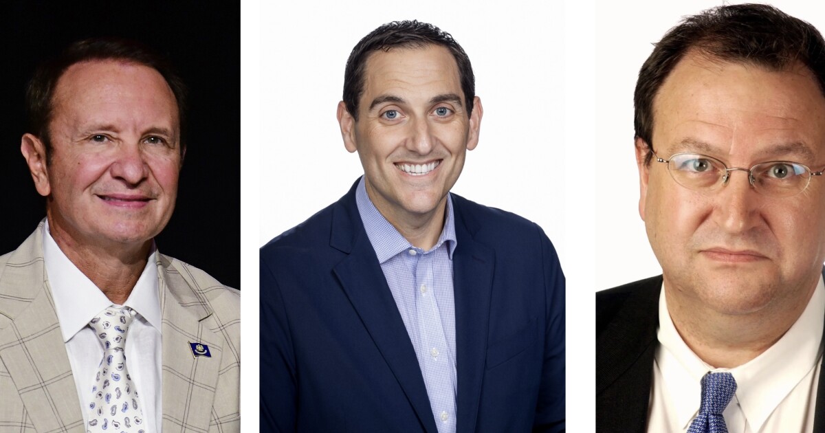 Governor Jeff Landry, Walt Leger, Mark Ballard | WRKF