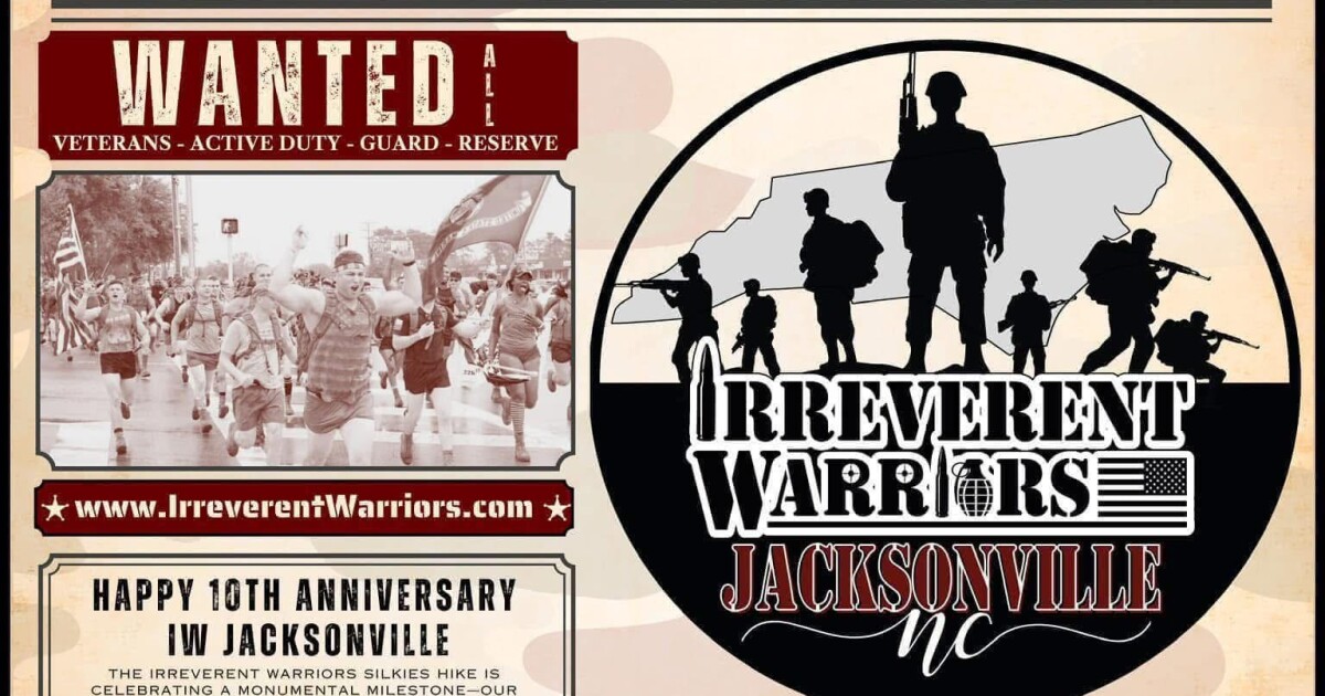 Irreverent Warriors 10th Anniversary Silkies Hike | WHQR
