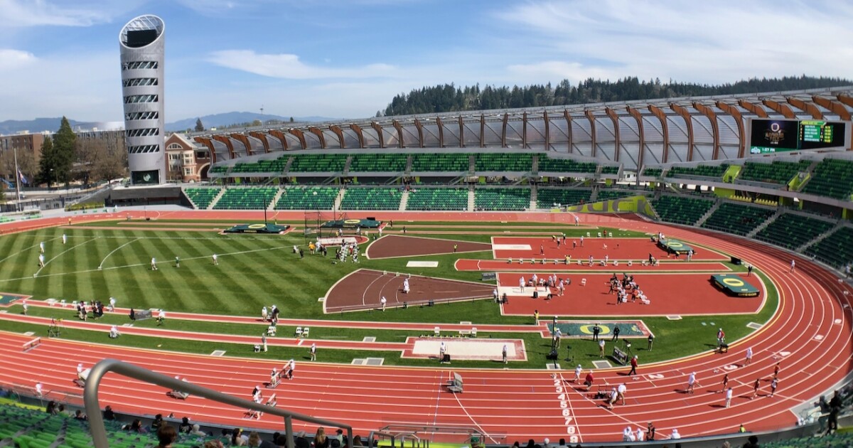 College track and field at Hayward Field starts this weekend