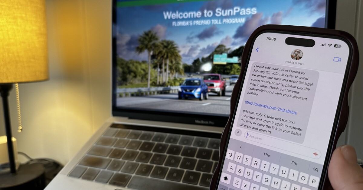Sheriff’s office warns Florida drivers on SunPass text scam