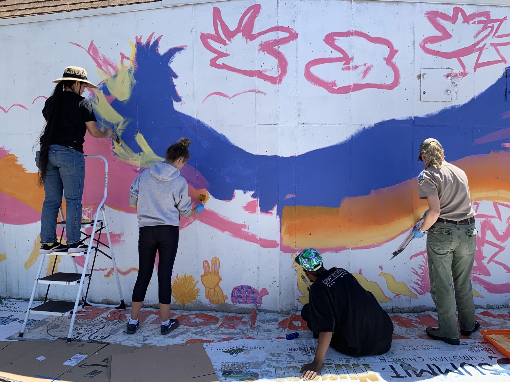 From Strangers To Painters: Artown's Community Mural