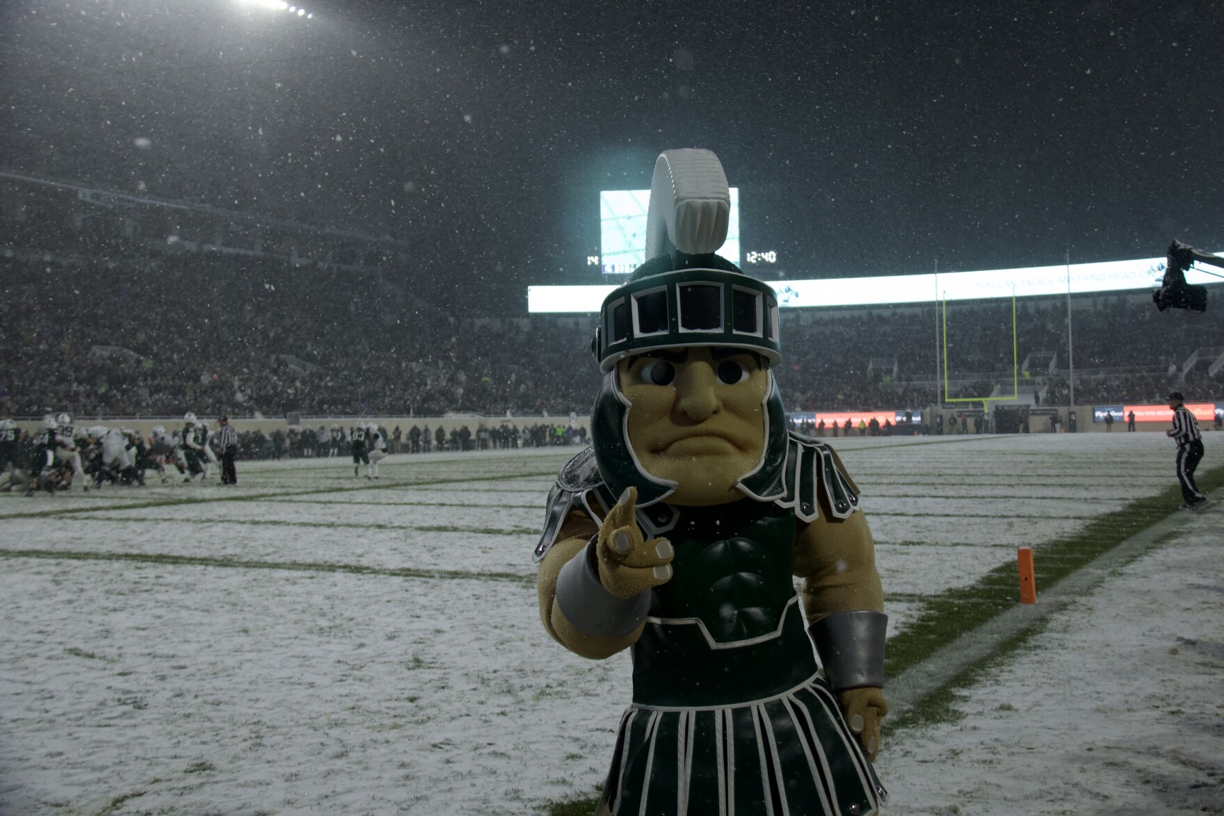 The tradition of Sparty lives on: Former students who played the famous ...