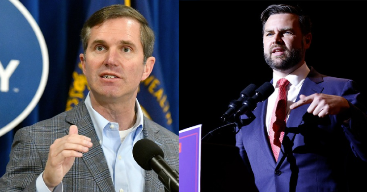 Elbows are getting sharper as Gov. Beshear and VP nominee J.D. Vance ...