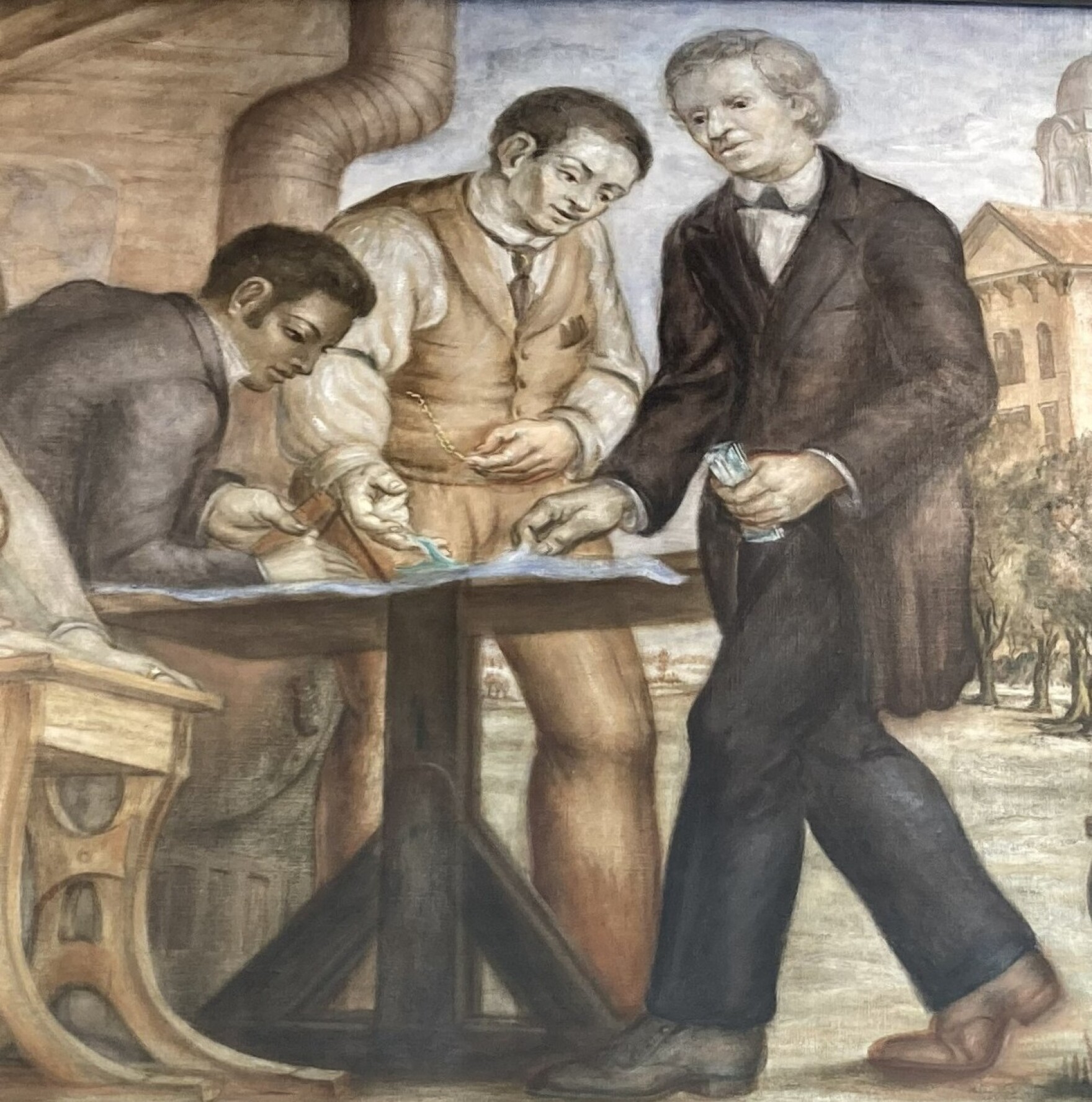 McHistory: Depression-era post office mural chronicles development of ...