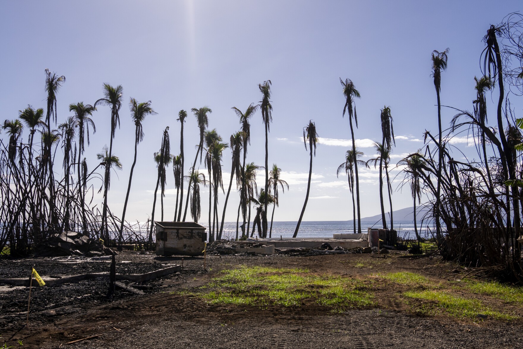 Photos: A closer look at the heart of Lahaina 4 months after deadly wildfire | Hawai'i Public Radio