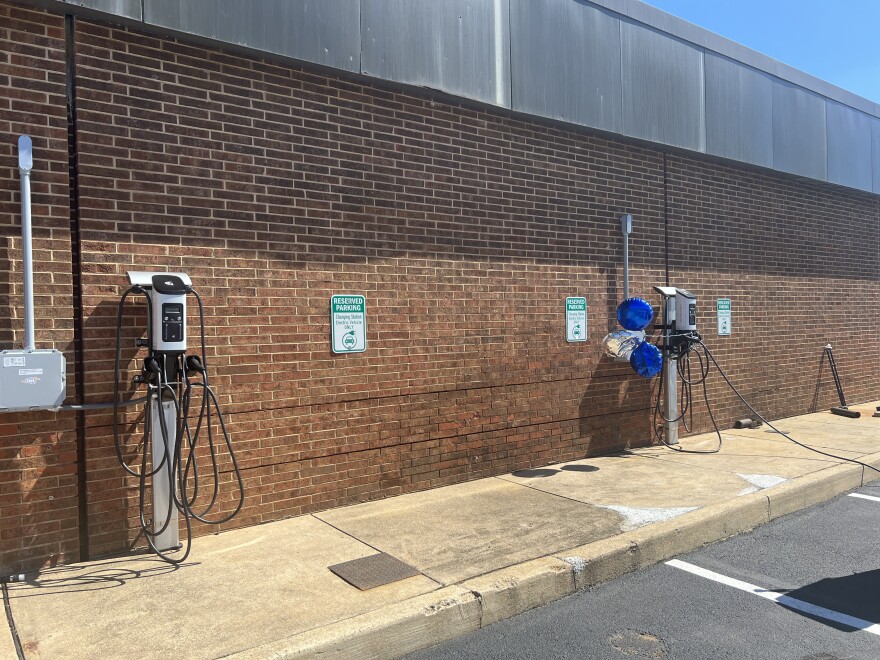 Delcastle High School students complete electric vehicle charging ...
