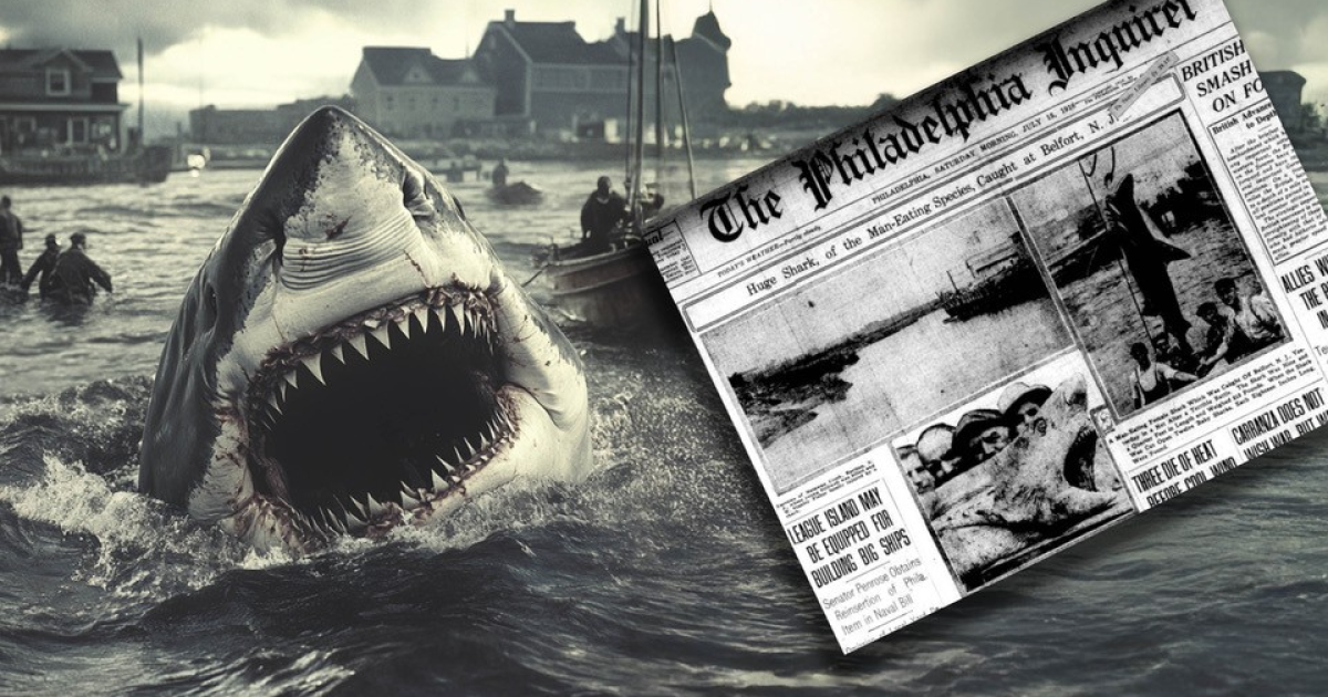 Real Life Jaws: The 1916 New Jersey Shark Attacks