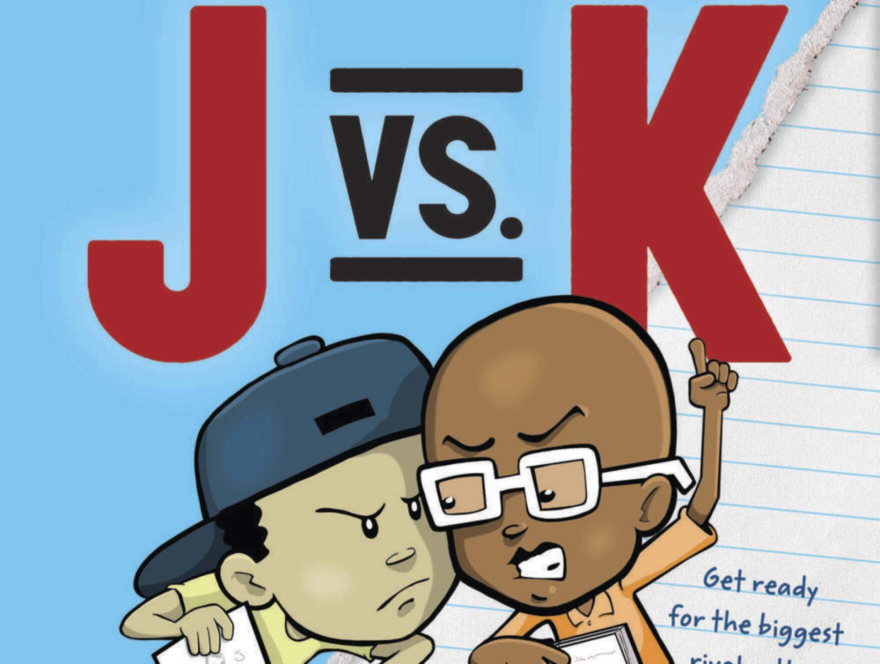 In 'J Vs. K,' best-selling authors Kwame Alexander and Jerry Craft throw down and collaborate | WVTF