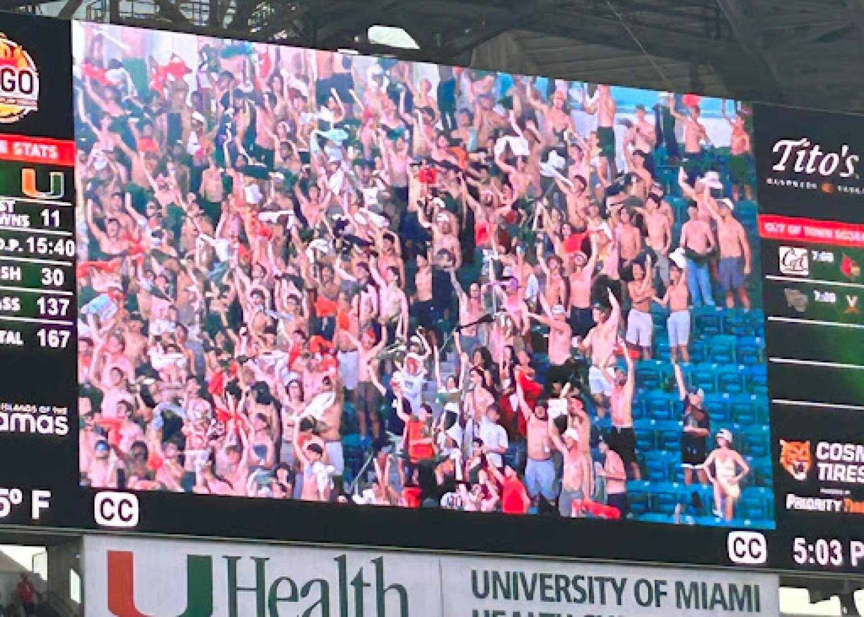 University of Miami football: From a dream to a shirtless mob | WLRN