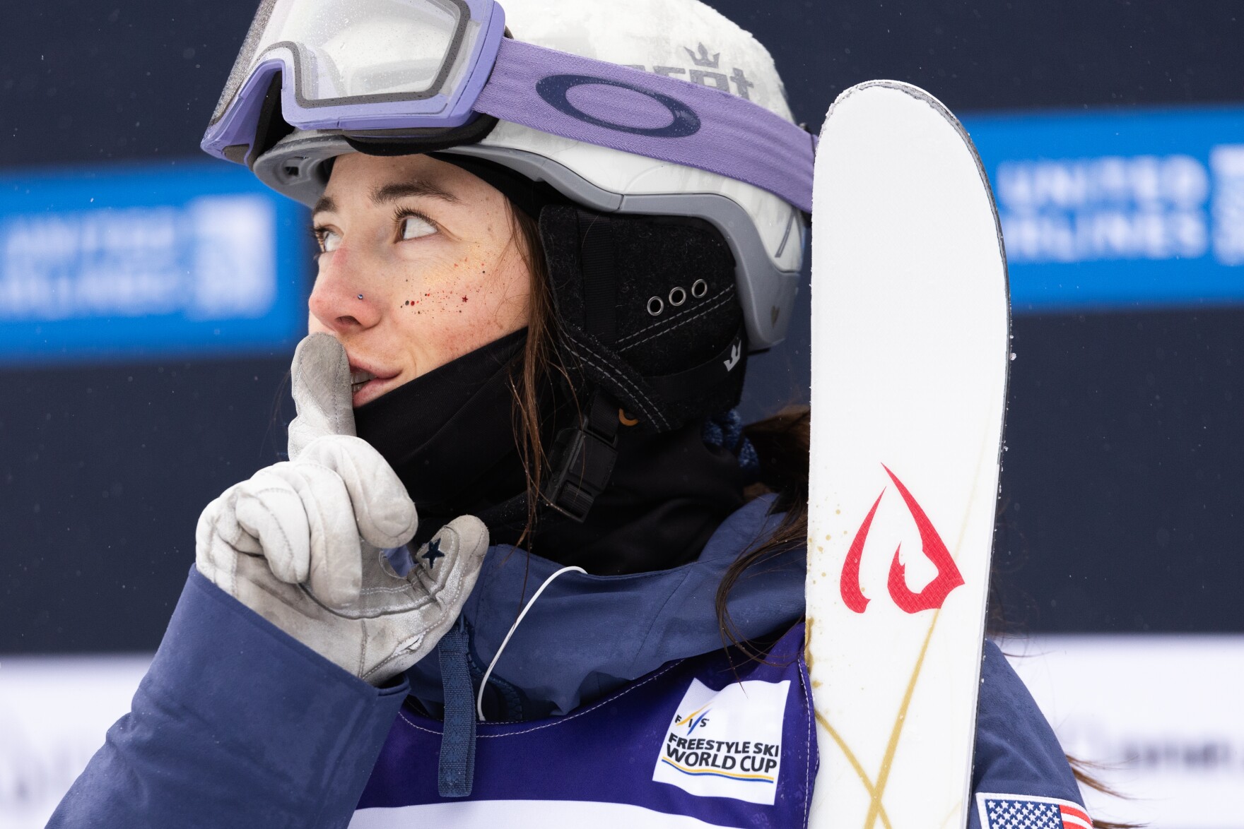 U.S. women land on podium at moguls World Cup