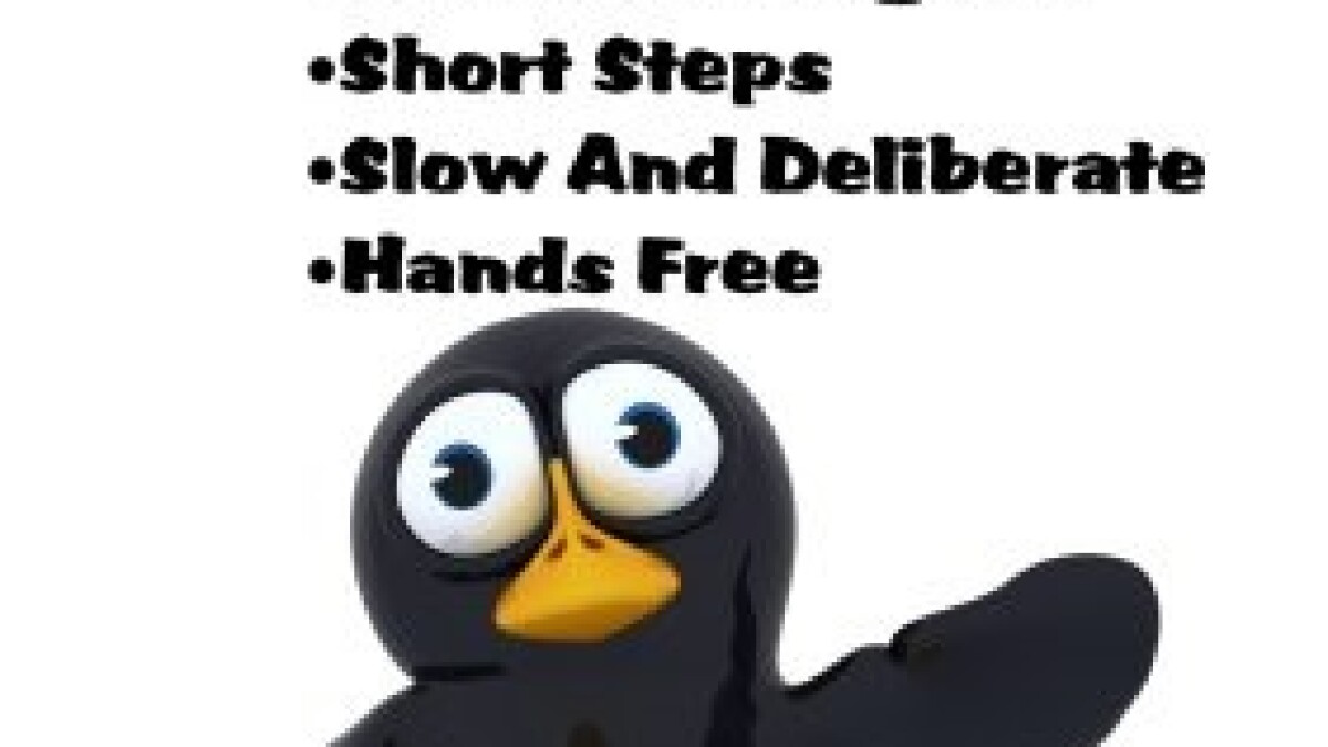 walking like a penguin problem