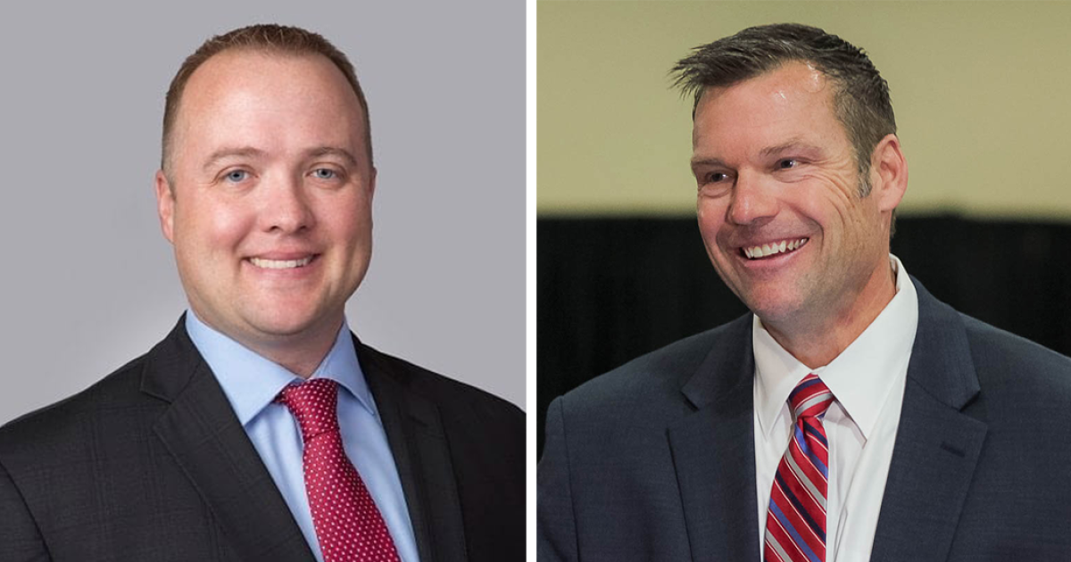 Well-known, polarizing Kris Kobach faces newcomer Chris Mann for Kansas ...
