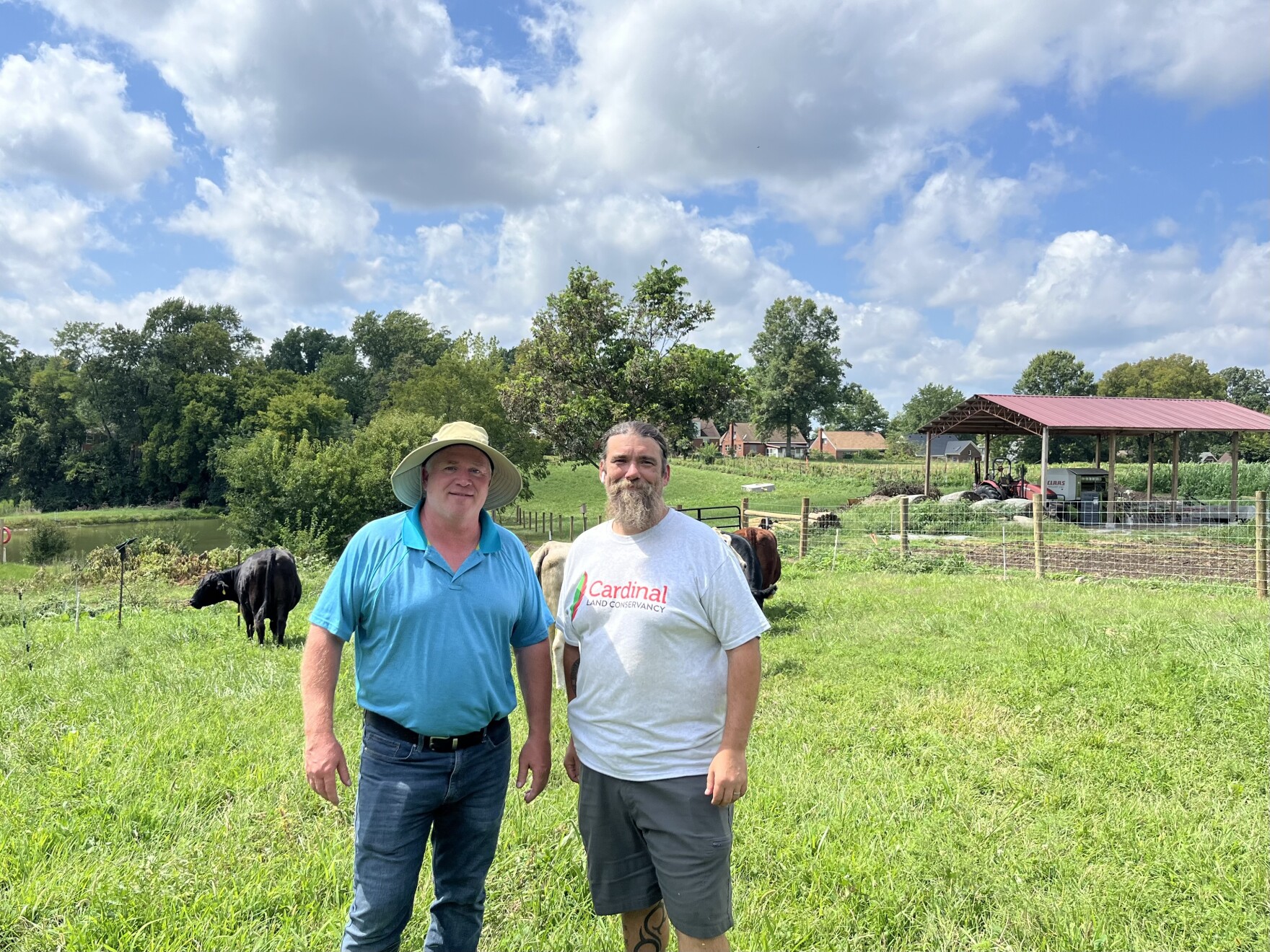 How a Cincinnati cattle farm is helping bees, beef | WVXU