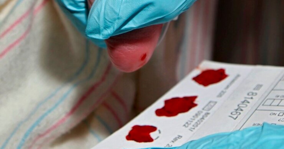 Newborns get routine heel blood tests, but should states keep those ...