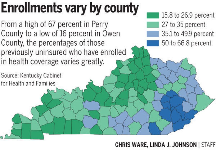 Eastern Ky. Counties Lead Affordable Care Act Enrollment | WEKU