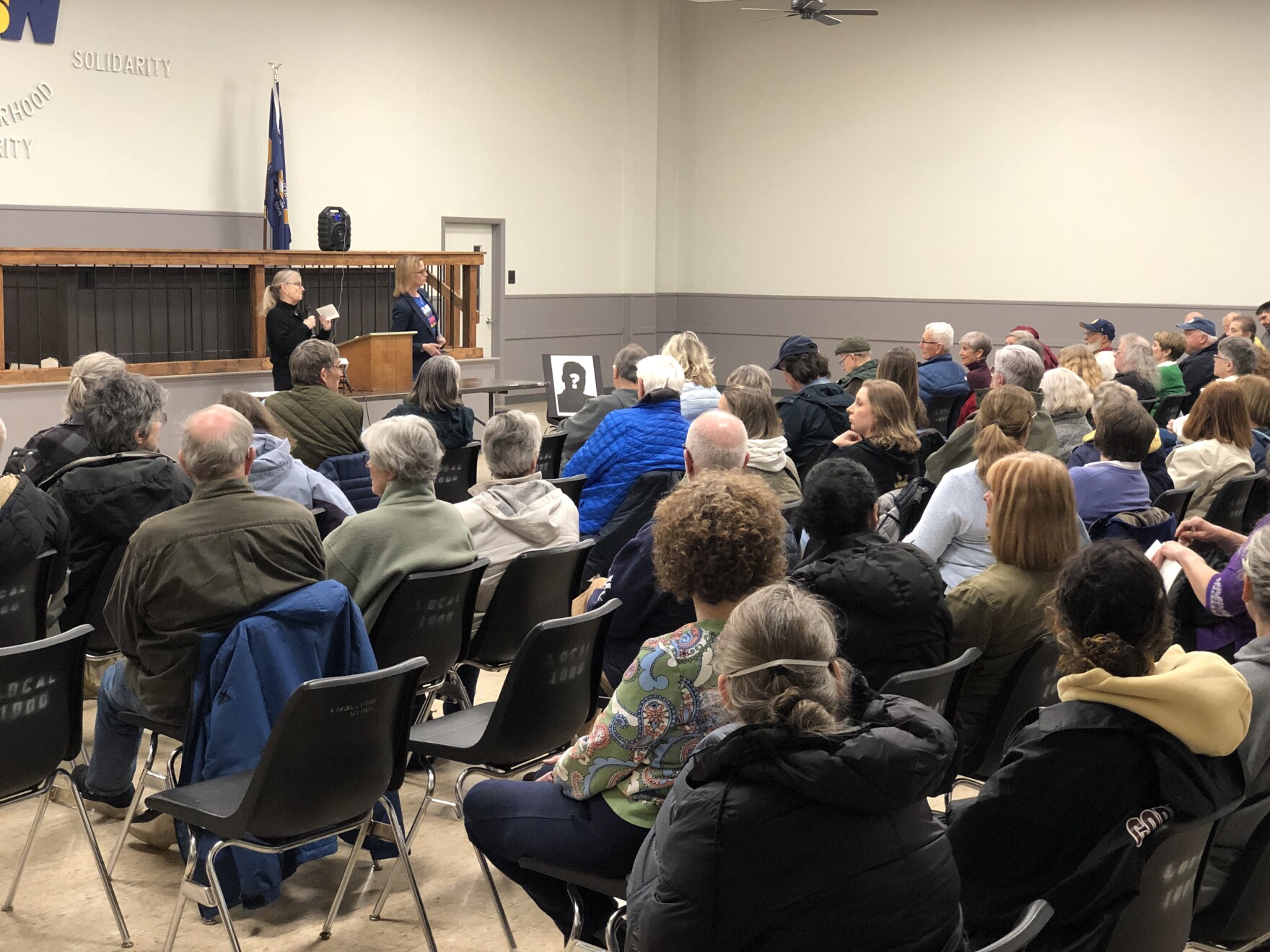 Frustrated constituents hold 'empty seat' town hall, wanting to hear ...