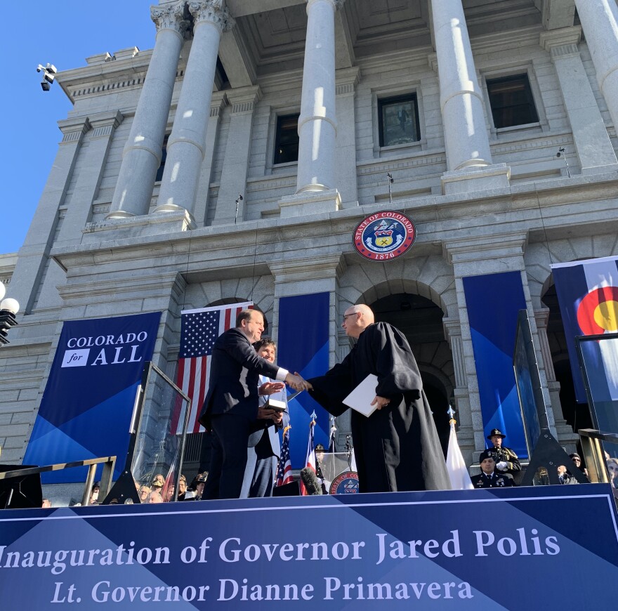 Jared Polis inaugurated for second term as Colorado Governor | KSJD