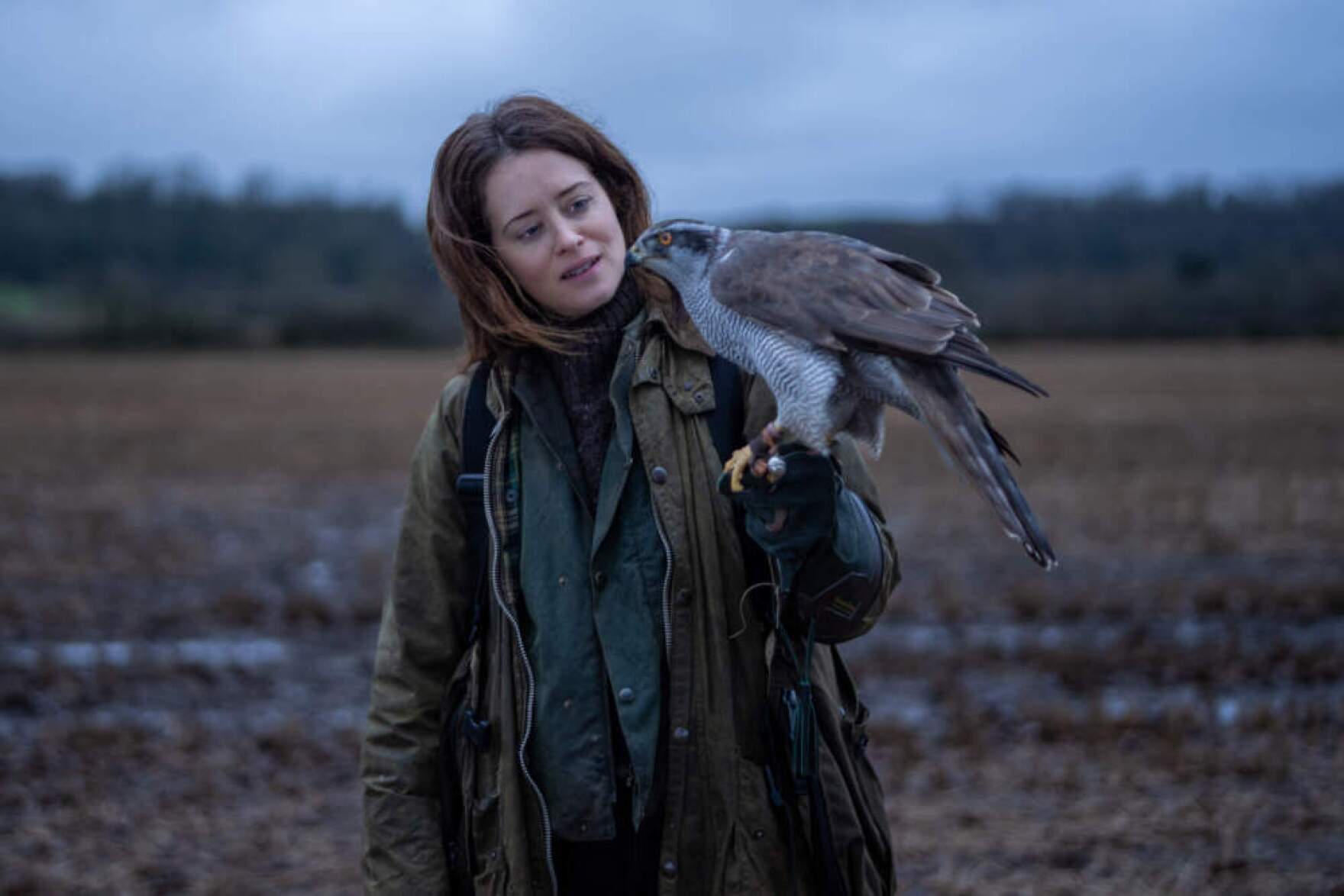 'H is for Hawk': Emmy winner Claire Foy on learning falconry, living in ...