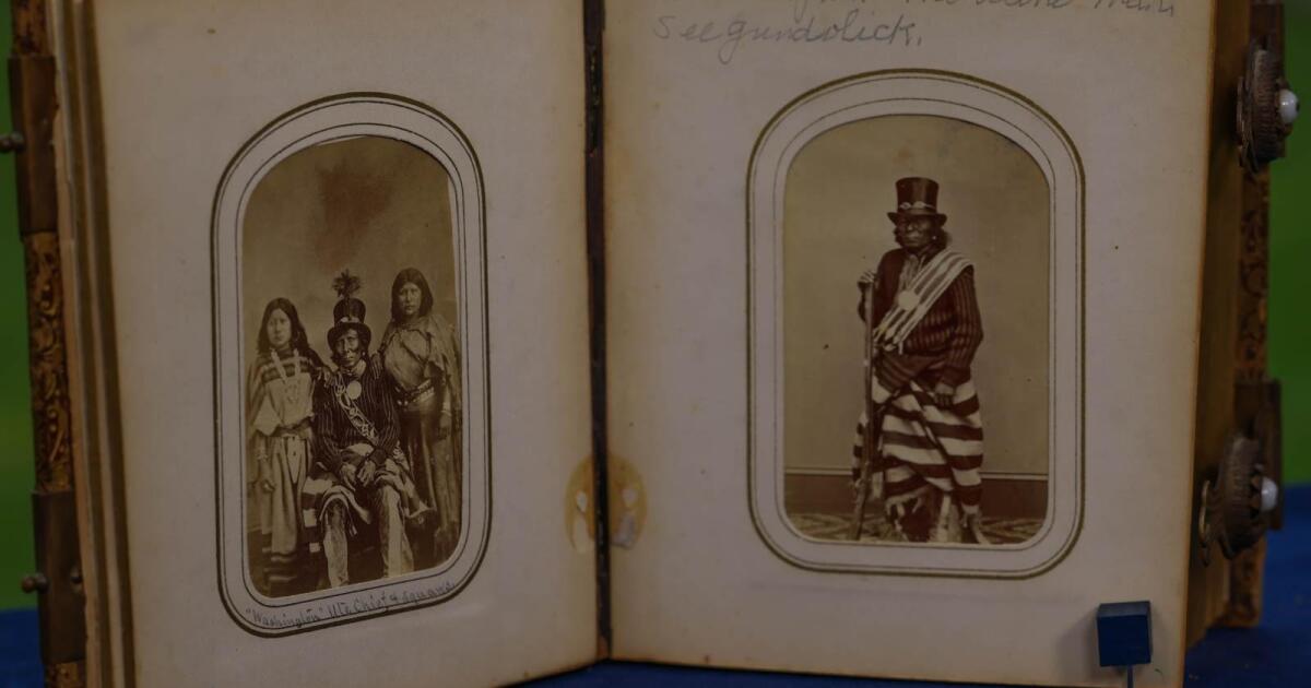 Appraisal: 1873 W. G. Chamberlain Photo Album | South Dakota Public ...