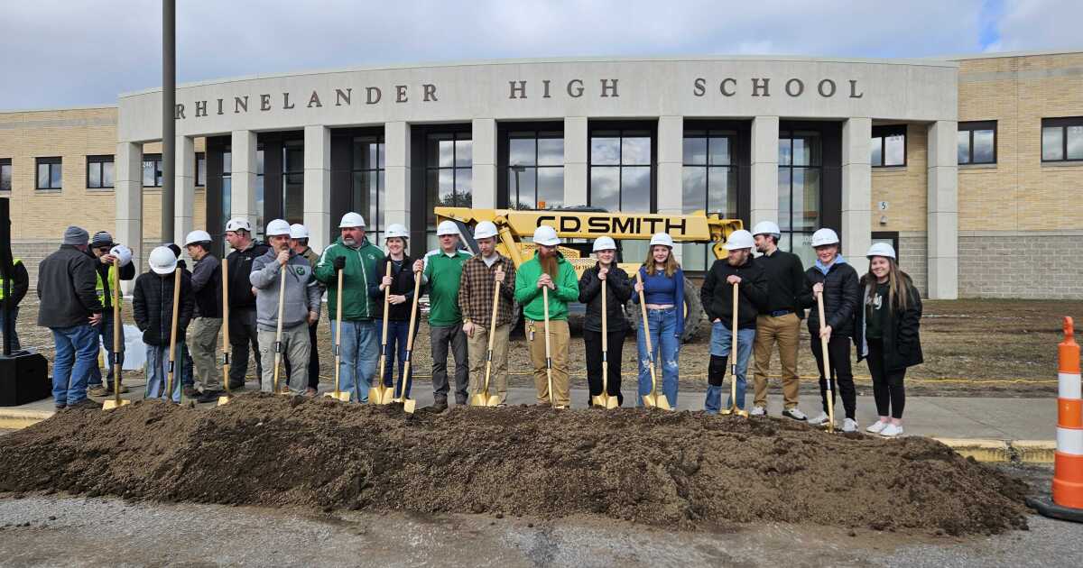 School District of Rhinelander breaks ground on multimillion-dollar ...