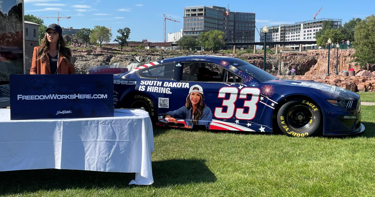 NASCAR stock car to promote governor's workforce campaign | SDPB