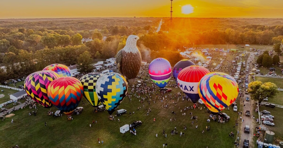 How a town's balloon festival celebrates its industrial past | WYSO