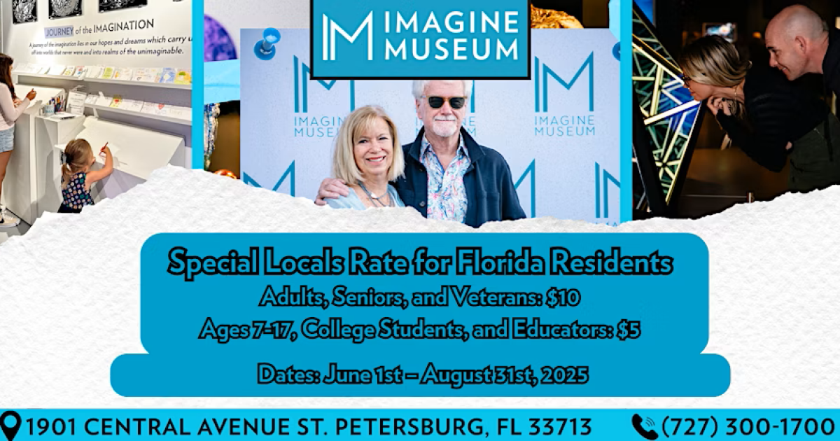Florida Resident Rate Special at Imagine Museum | WUSF