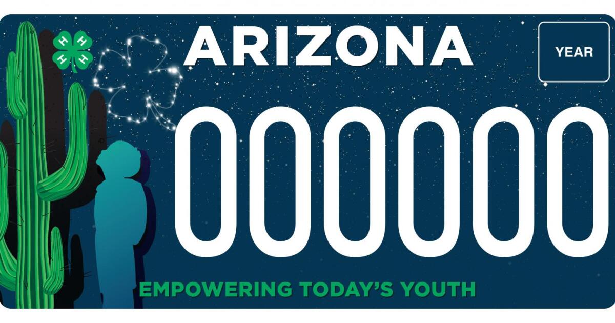 Arizona drivers have 4 new specialty license plate options