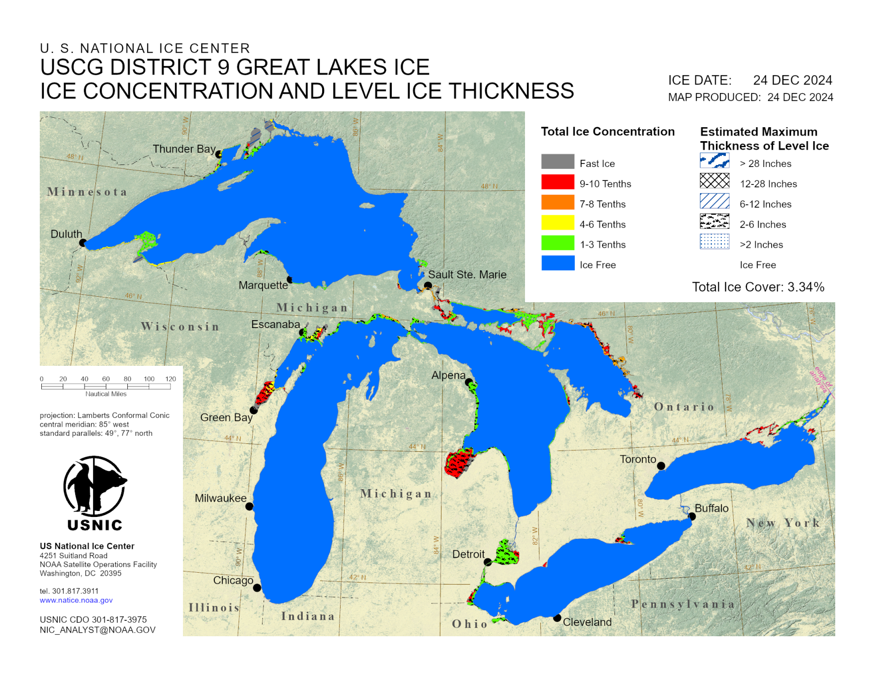 How much ice will be on the Great Lakes this year? Forecasters make ...